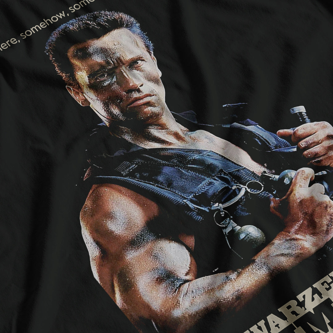 Commando Movie Poster T-Shirt – Postees