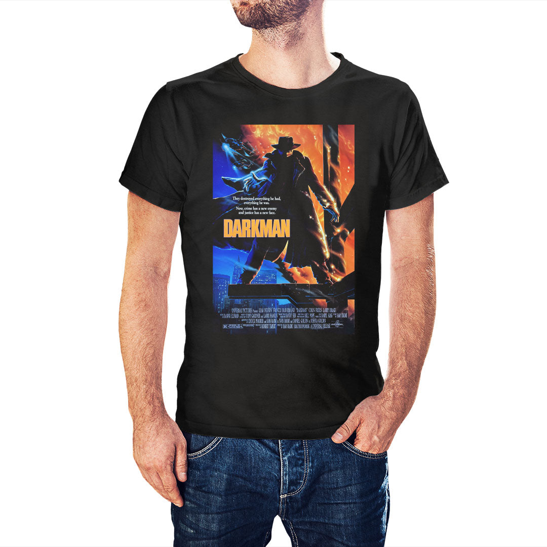 Darkman Movie Poster Inspired T-Shirt | Postees