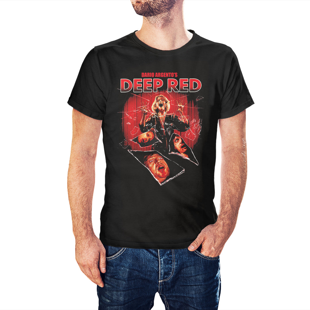 Deep Red Movie Poster T-Shirt – Postees