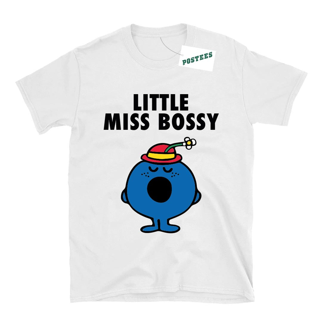 Mr Men Inspired Little Miss Bossy World Book Day T-Shirt | Postees