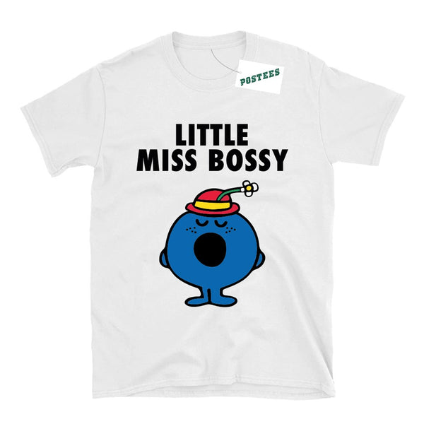 Mr Men Inspired Little Miss Bossy World Book Day T-Shirt | Postees