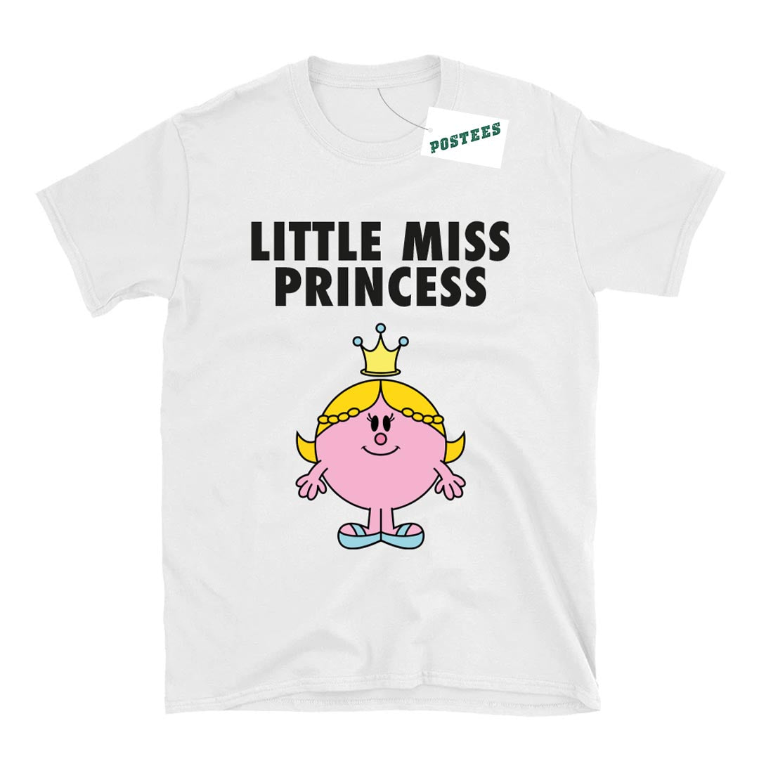Mr Men Inspired Little Miss Princess World Book Day T-Shirt | Postees