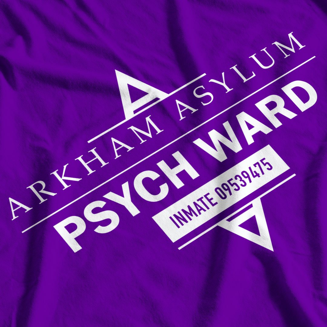 Joker Inspired Arkham Asylum Inmate T Shirt | Postees