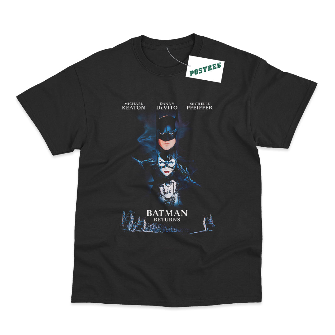 Batman Returns Movie Poster T-Shirt | Postees
