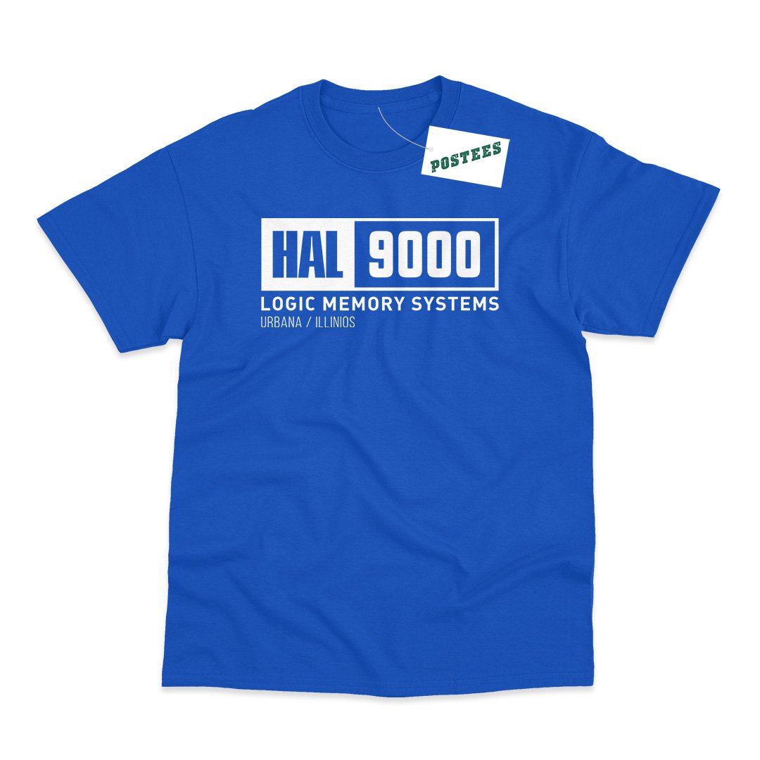 2001: A Space Odyssey Inspired HAL 9000 T Shirt | Postees