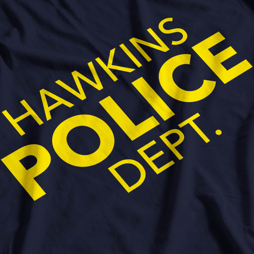 Stranger Things Inspired Hawkins Police Dept T Shirt | Postees