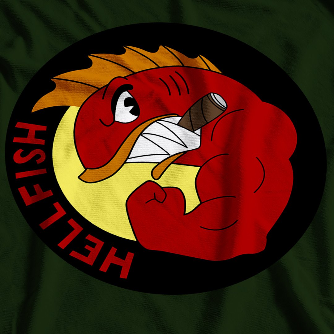 The Simpsons Inspired The Flying Hellfish T Shirt | Postees