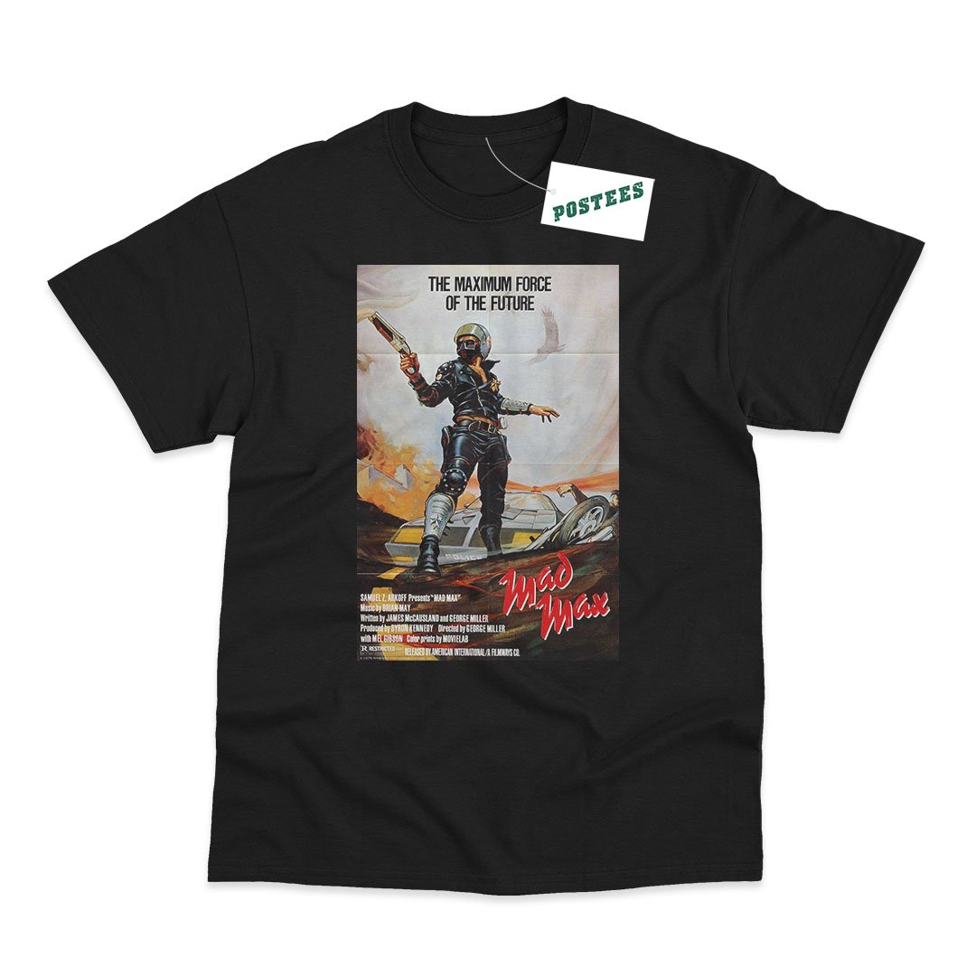 Mad Max Movie Poster Inspired T Shirt | Postees