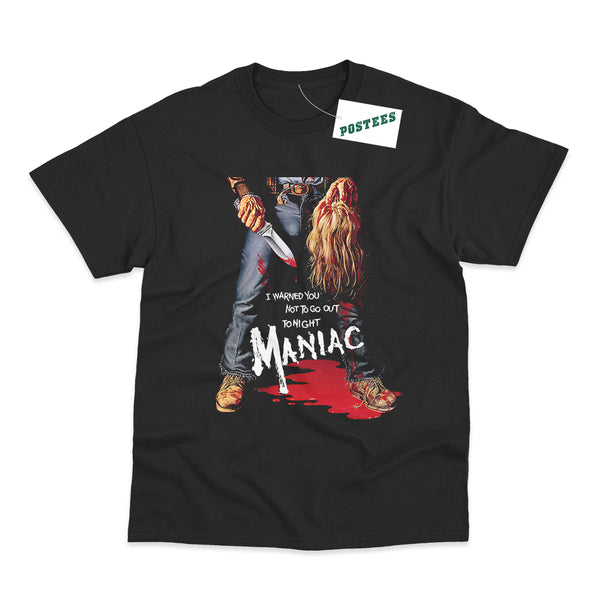 Maniac Inspired Movie Poster T-Shirt | Postees