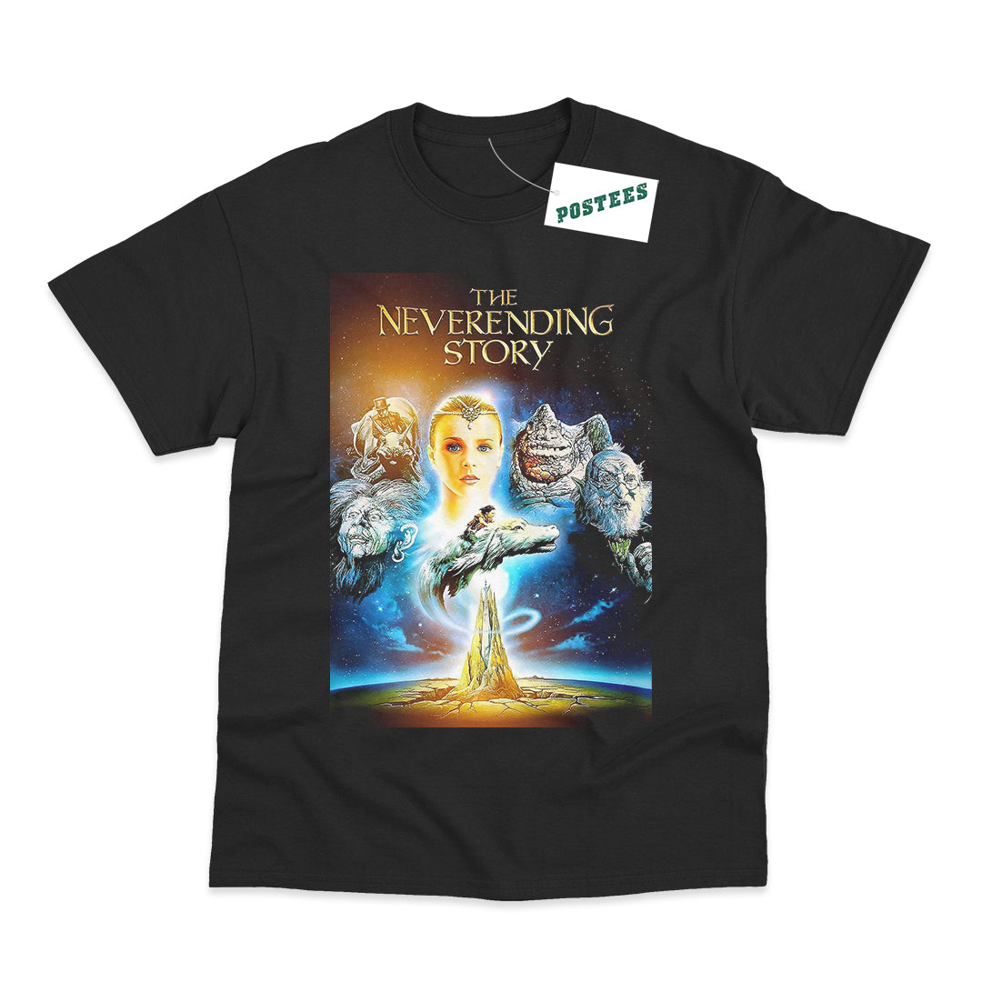 The Never Ending Story Movie Poster Style Adult and Kids T-Shirt | Postees