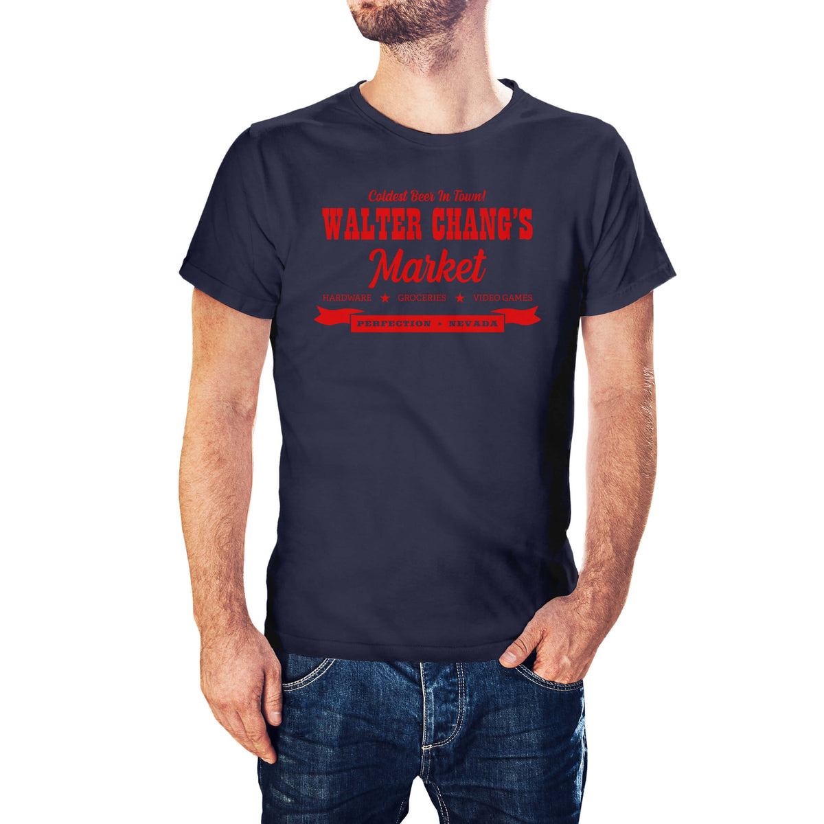 Tremors Inspired Walter Chang's Market T-Shirt | Postees
